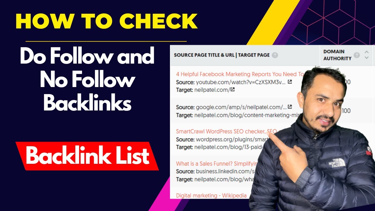 How to Check do Follow and no Follow Backlinks || Do follow and No ...