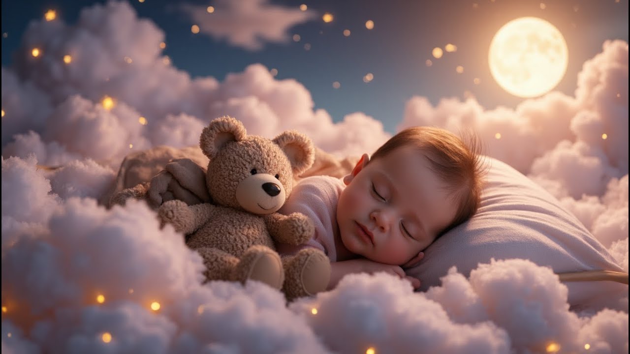 Deep Sleep lullaby Music for babies, soft & soothing lullaby combines ...