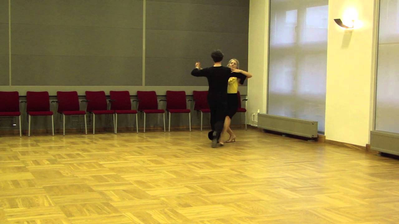 How to Dance Waltz - Basic Routine 4 - YouTube
