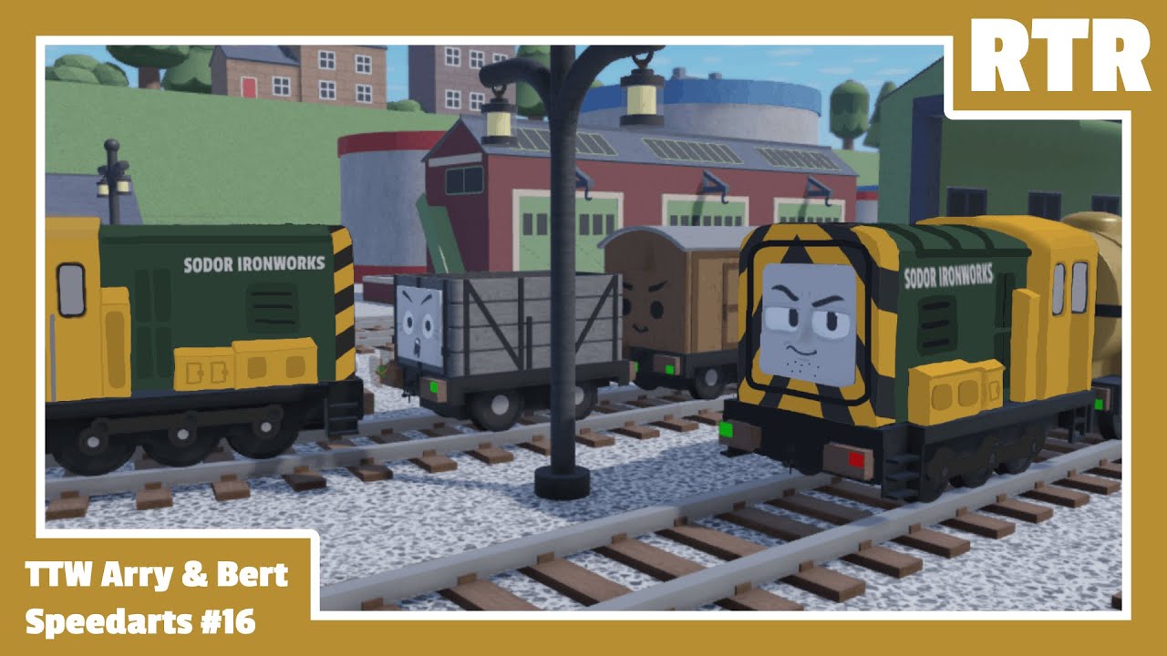 Arry & Bert | ThomToys World Speed Art #16 - YouTube