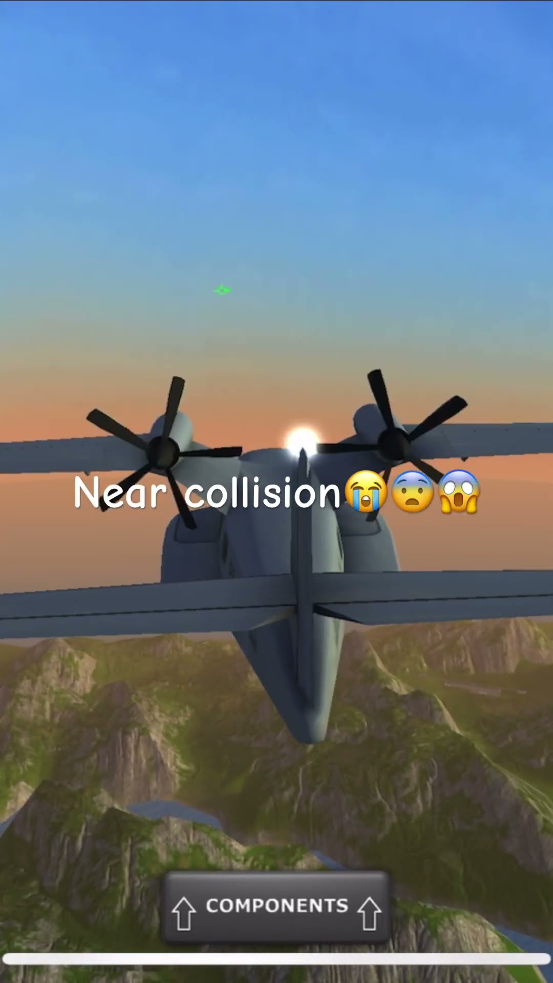 Near collison #aviation - YouTube