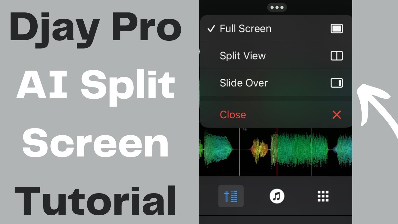 Djay Pro AI Split Screen Tutorial - YouTube
