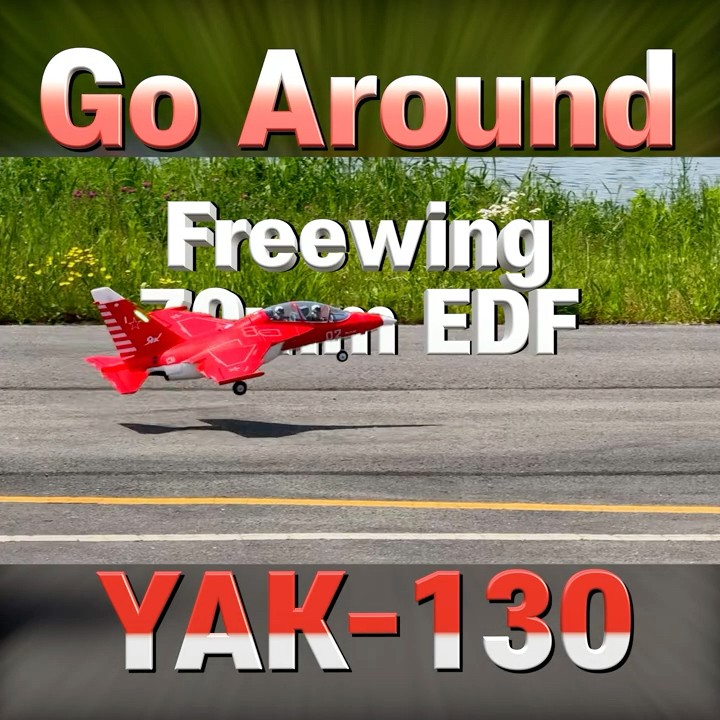 Go Around, YAK 130, Freewing 70mm EDF - YouTube