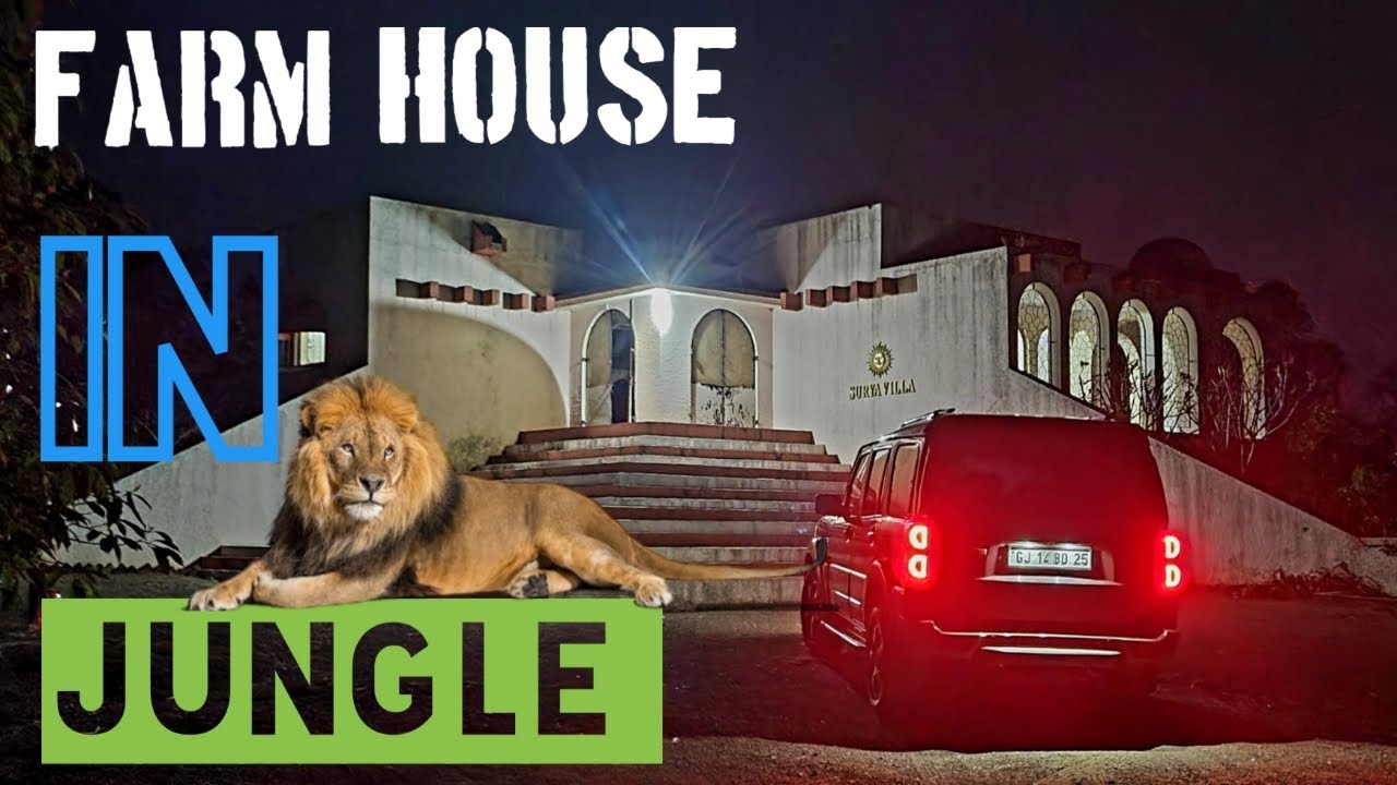 જંગલ મા ફાર્મ હાઉસ | Sasan Gir Farm House | Gir Jungle | Gujrat Tourism ...