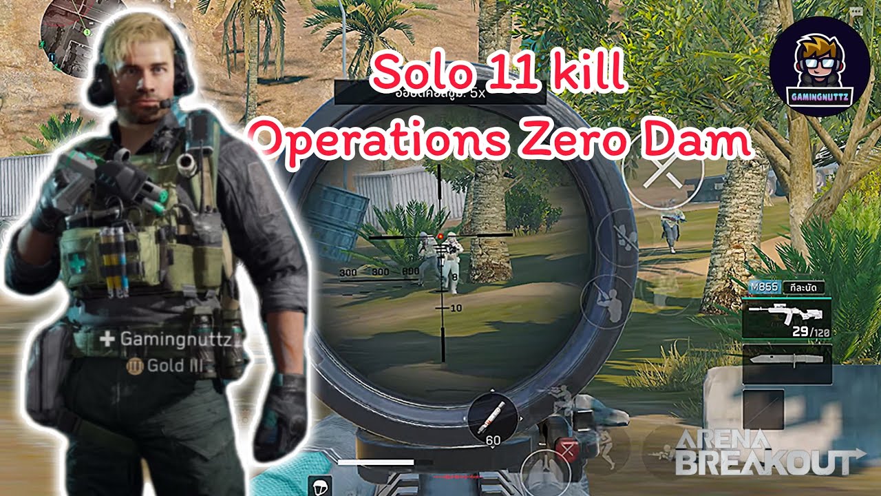 Solo 11 Kill Operations Zero Dam l Delta force Mobile - YouTube