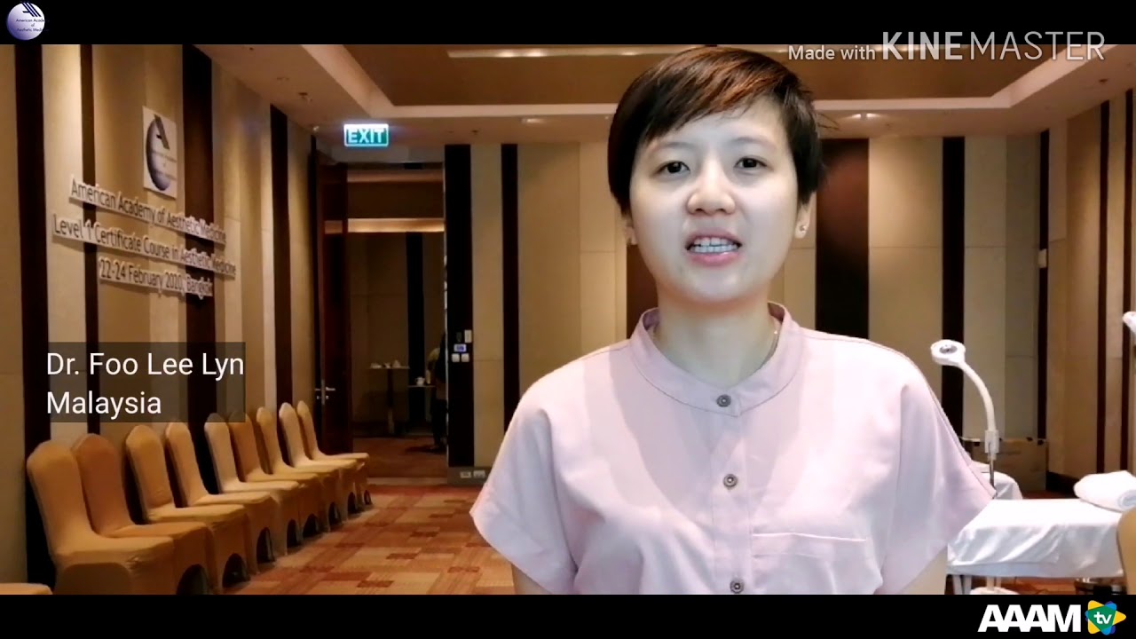 Dr Foo Lee Lyn shares why did she choose AAAM Course. - YouTube