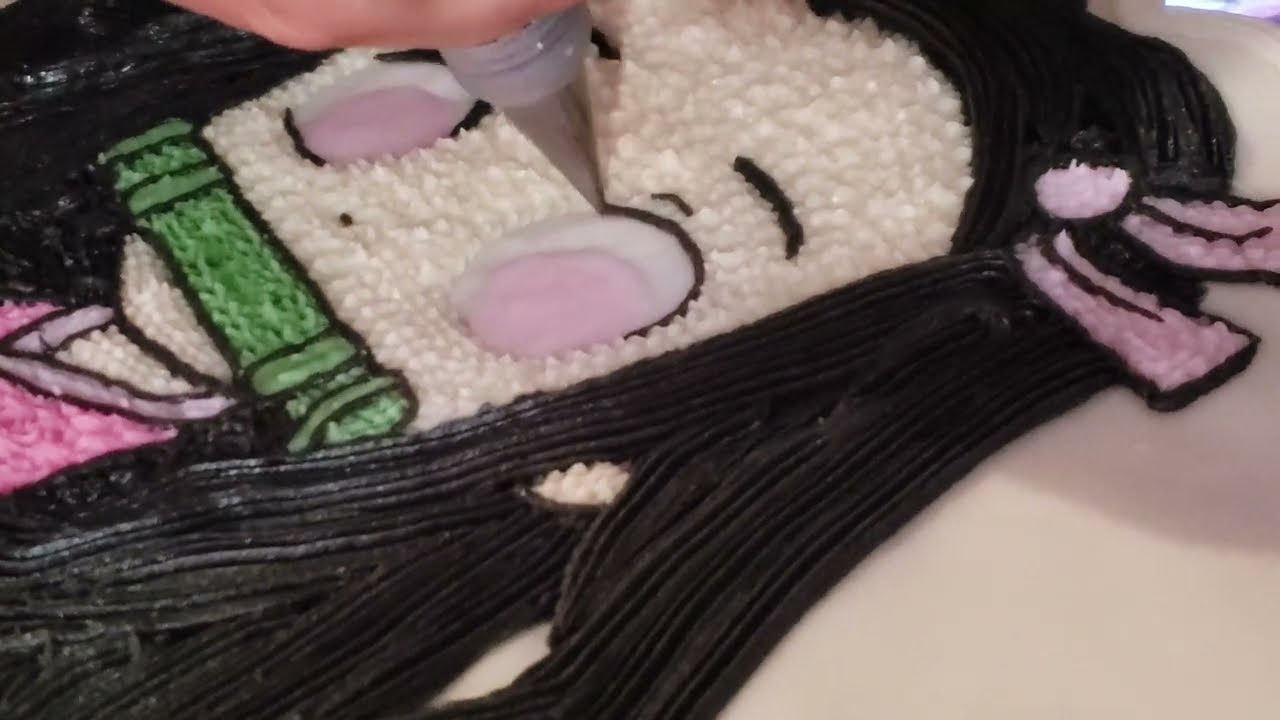 Demon Slayer Cake Cupcake Nezuko - YouTube