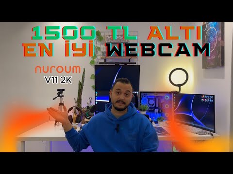 1500 TL ALTI EN İYİ WEBCAM ? - Nuroum V11 2K 60 FPS Kamera incelemesi ! #webcam