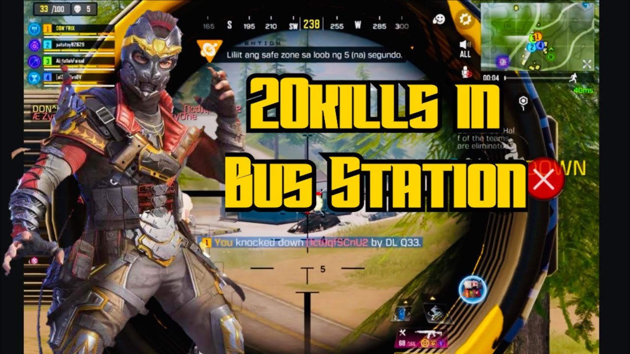 CODM FULL GAMEPLAY "20kills in Bus Station - YouTube