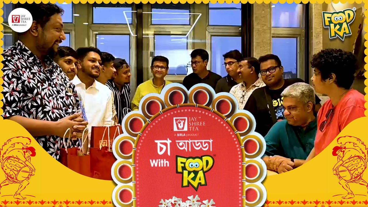 Chai Adda With Foodka | Kolkata Youtubers Meet up | The Best Tea In ...