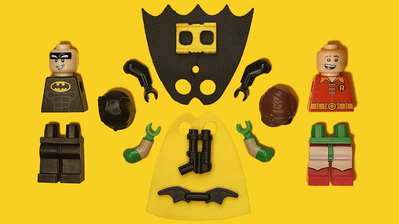 LEGO Batman & Robin | The LEGO Batman Movie | Unofficial Minifigure ...
