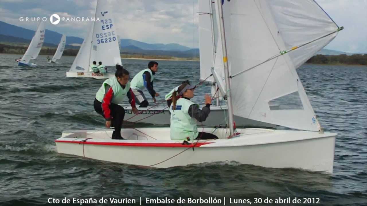 Campeonato de España de Vaurien 2012, Lunes - YouTube