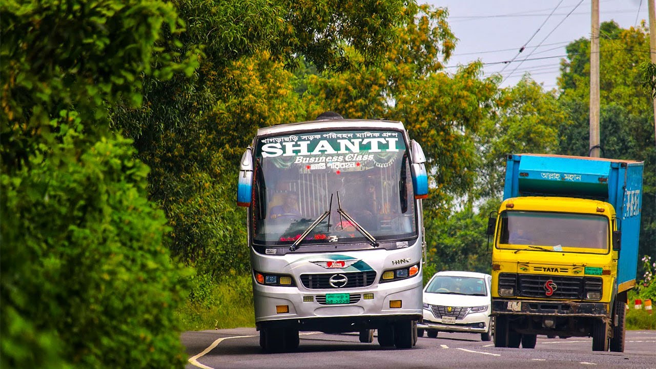 Shanti Paribahan Non Ac Bus Review । শান্তি পরিবহনের নন এসি বাস রিভিউ ...