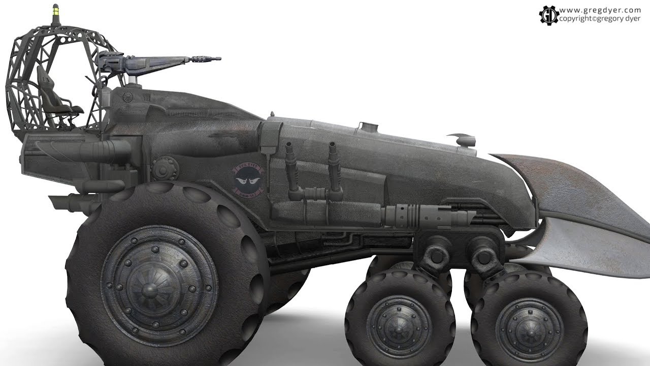 Post Apocalyptic Vehicle Concepts - YouTube
