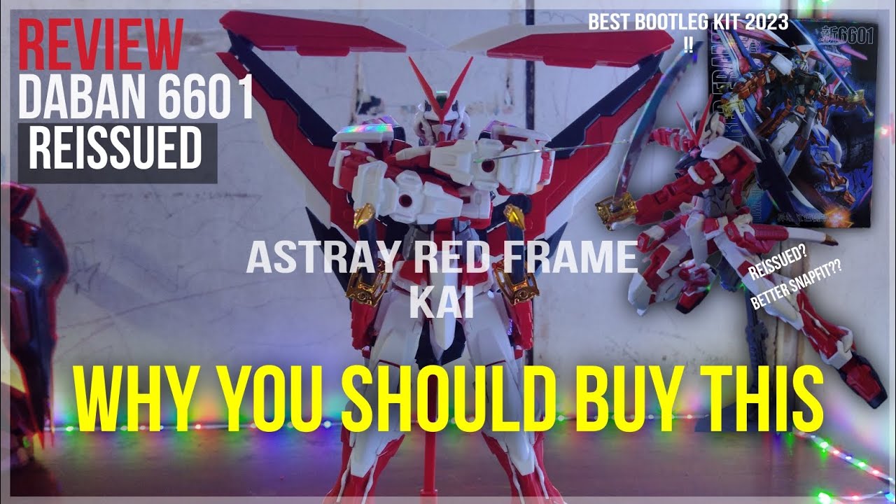 DABAN 6601 MG 1/100 ASTRAY RED FRAME KAI (REISSUED) review - YouTube