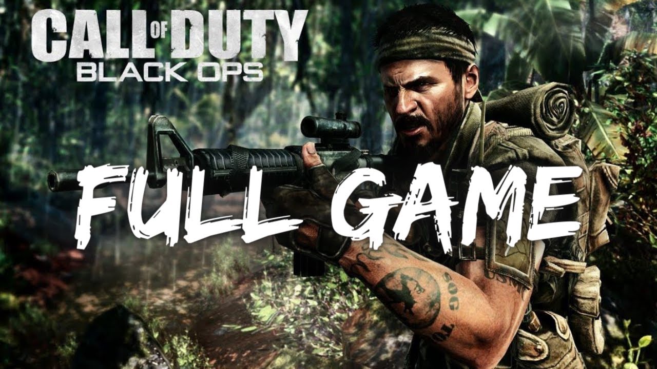 Call of Duty: Black Ops Gameplay Walkthrough Full Game (PC ULTRA 1440P ...