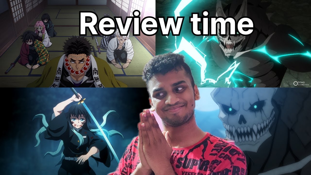 Demon slayer and kaiju no 8 review.... || AnmA || - YouTube