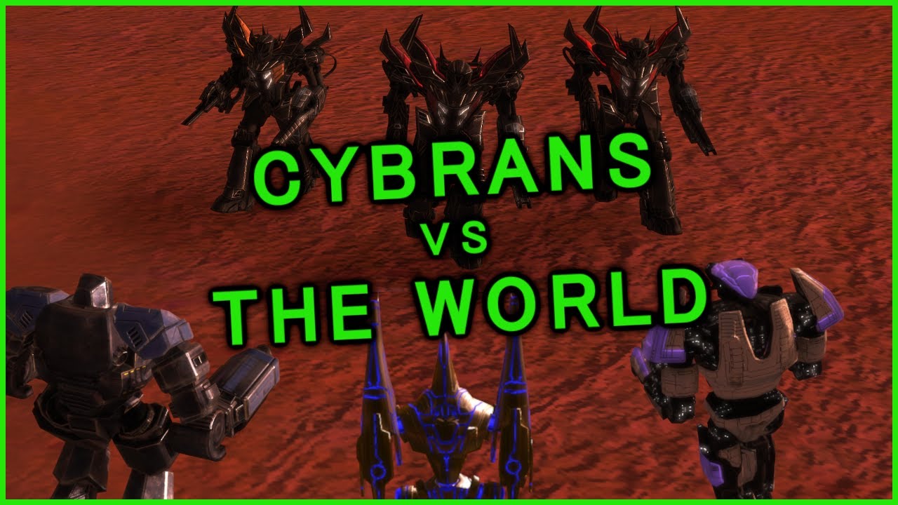Cybrans Versus The World : Supreme Commander Forged Alliance Forever ...