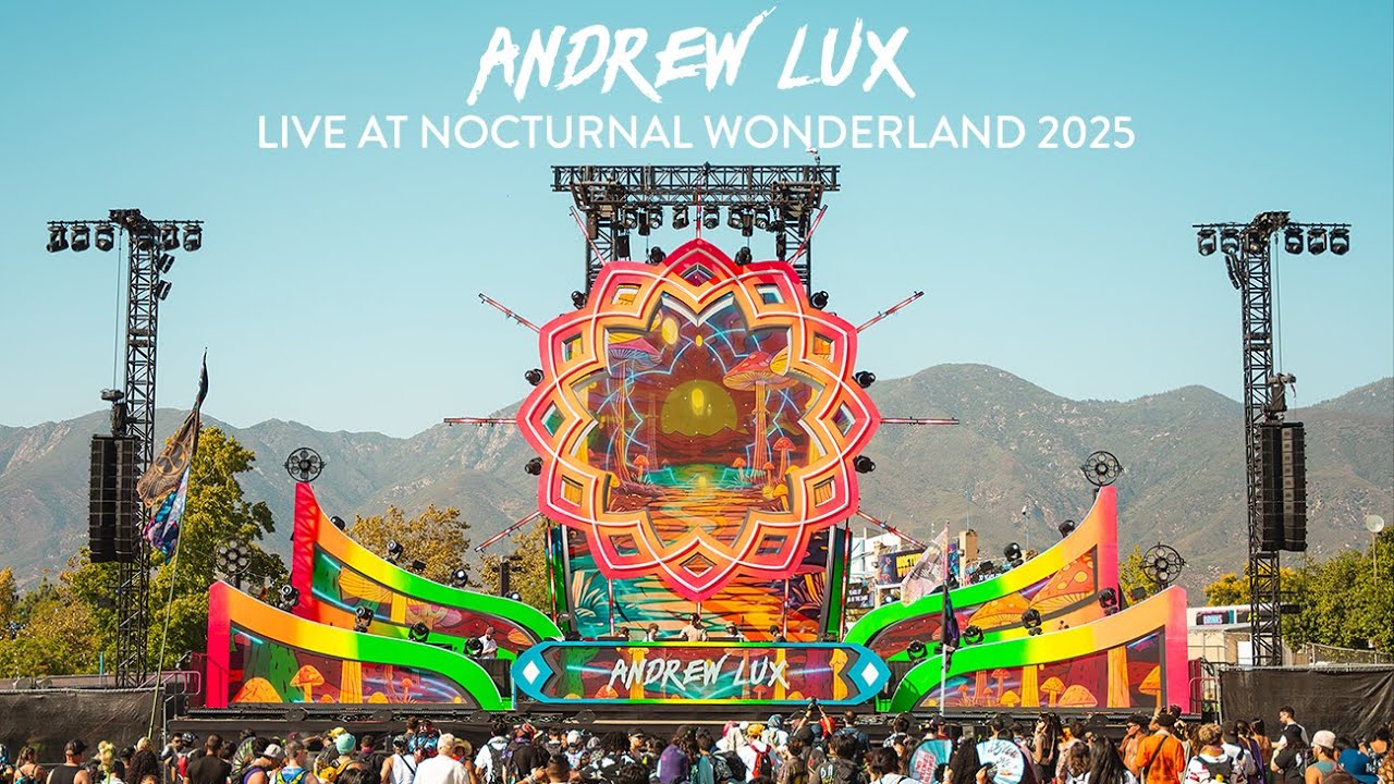 ANDREW LUX LIVE @ NOCTURNAL WONDERLAND 2025 (Opening Set) - YouTube