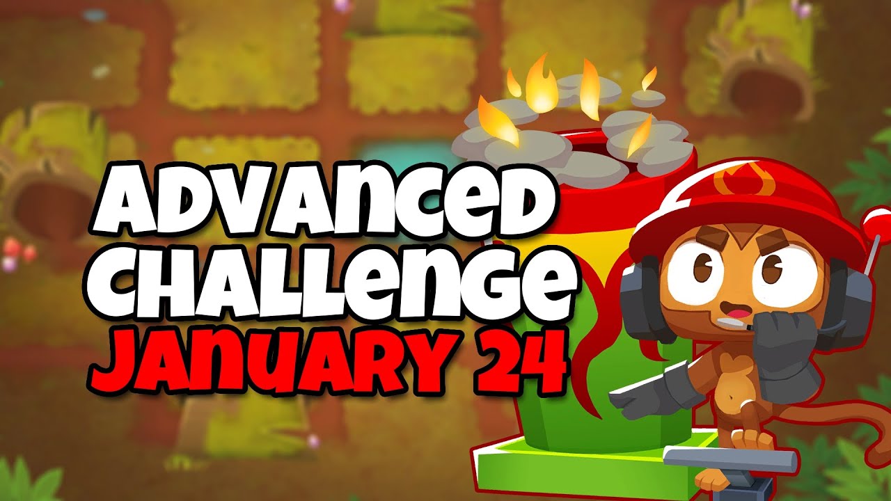 BTD6 Advanced Challenge | They Are Green Bloons! Right? | January 24 ...