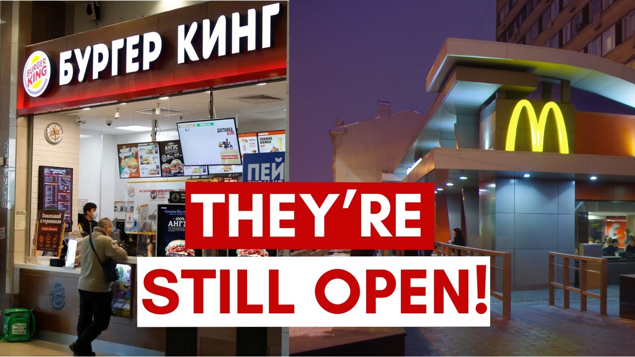 American Fast Food in SANCTIONED Moscow - YouTube