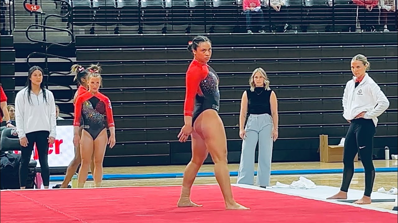 OHIO STATE GYMNASTICS 2025 // JJ Coleman Floor from 1/18/25 // 9.875 ...