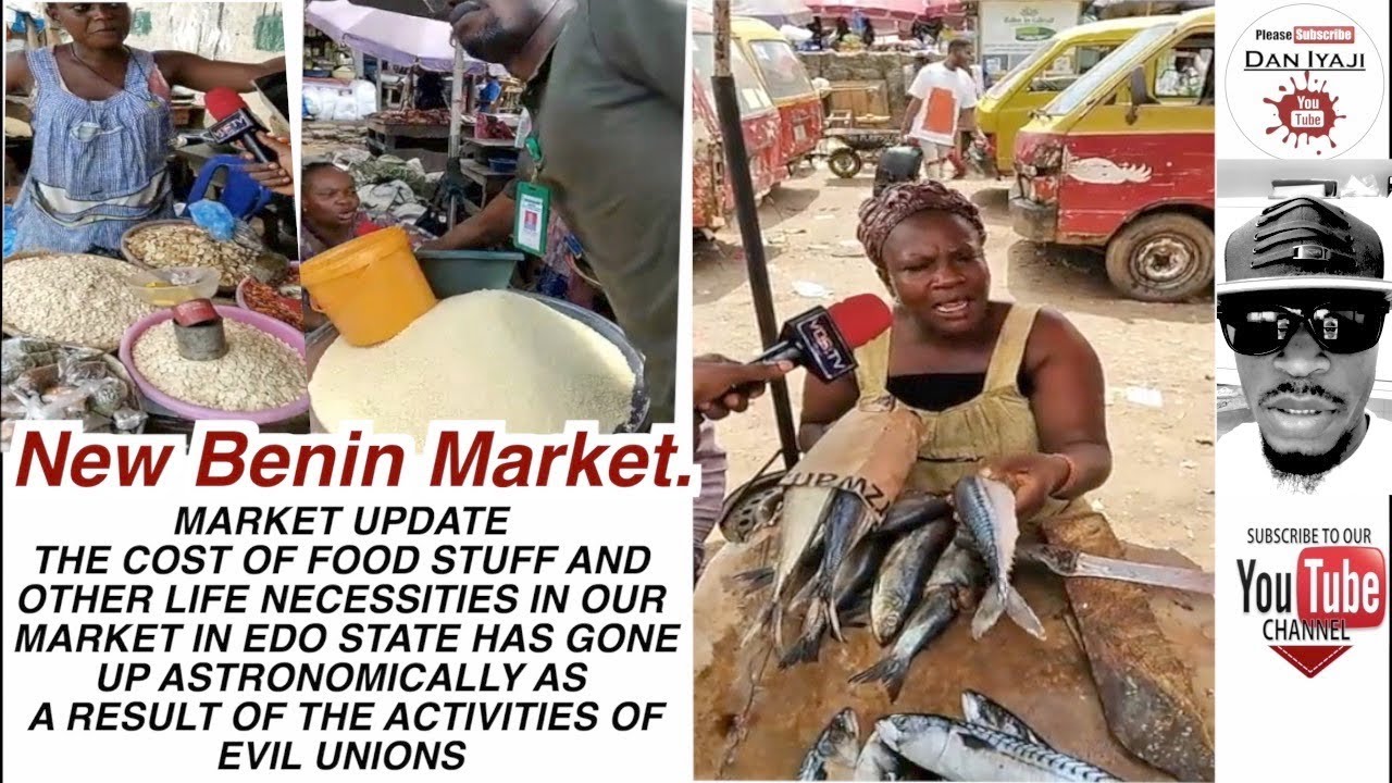New Benin Market, FOOD STUFF AND OTHER LIFE NECESSITIES IN OUR MARKET ...