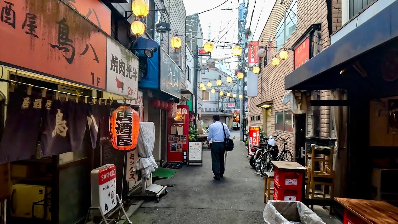 Walking tour in Akabane Japan:Tokyo Day Trip - YouTube