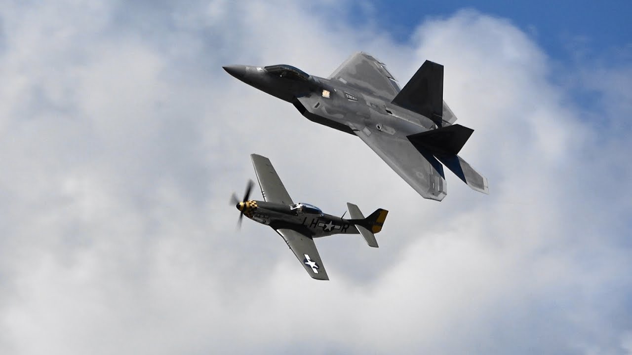 F-22 Raptor is a Badass that demands Respect - YouTube