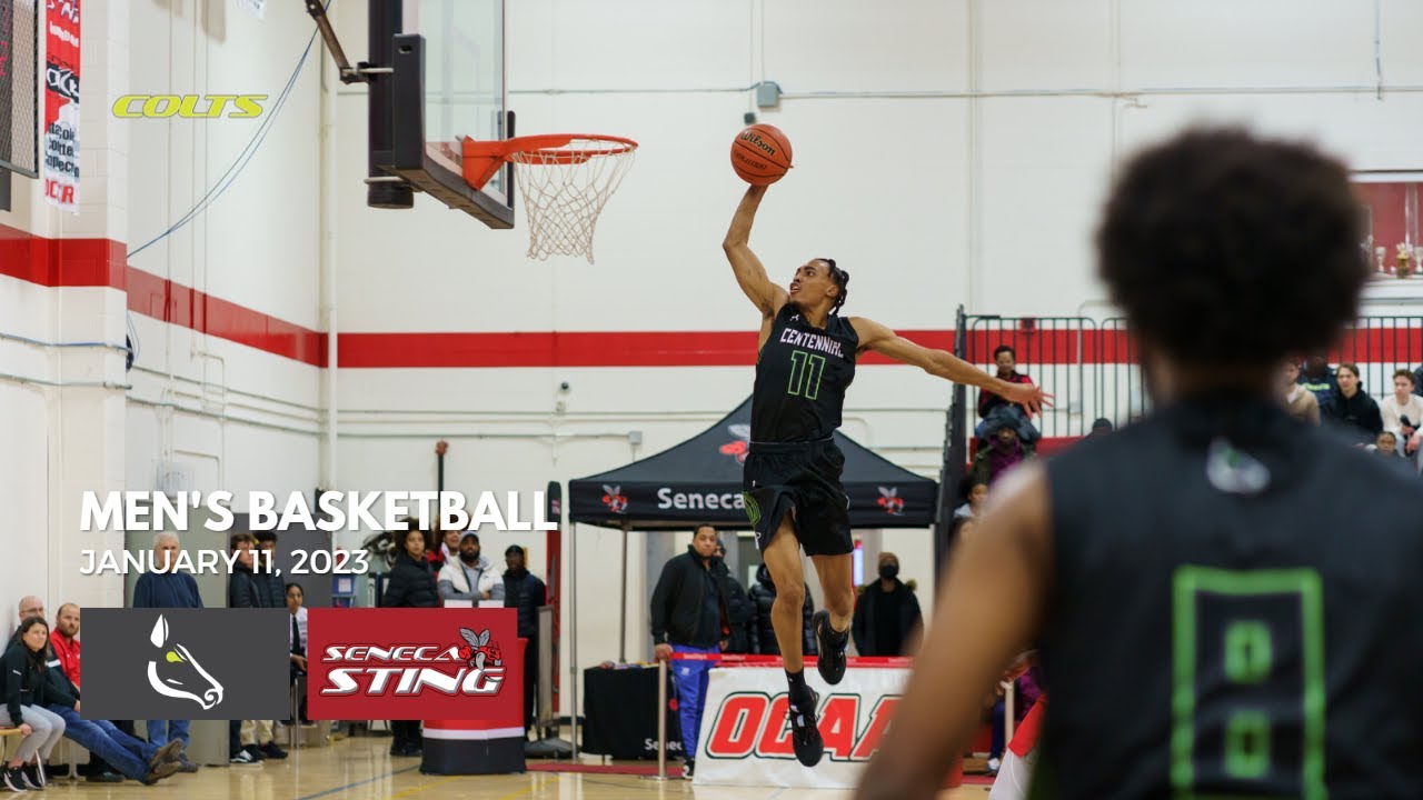 Centennial Men's Basketball Vs. Seneca Sting (Jan 11, 2023) - YouTube