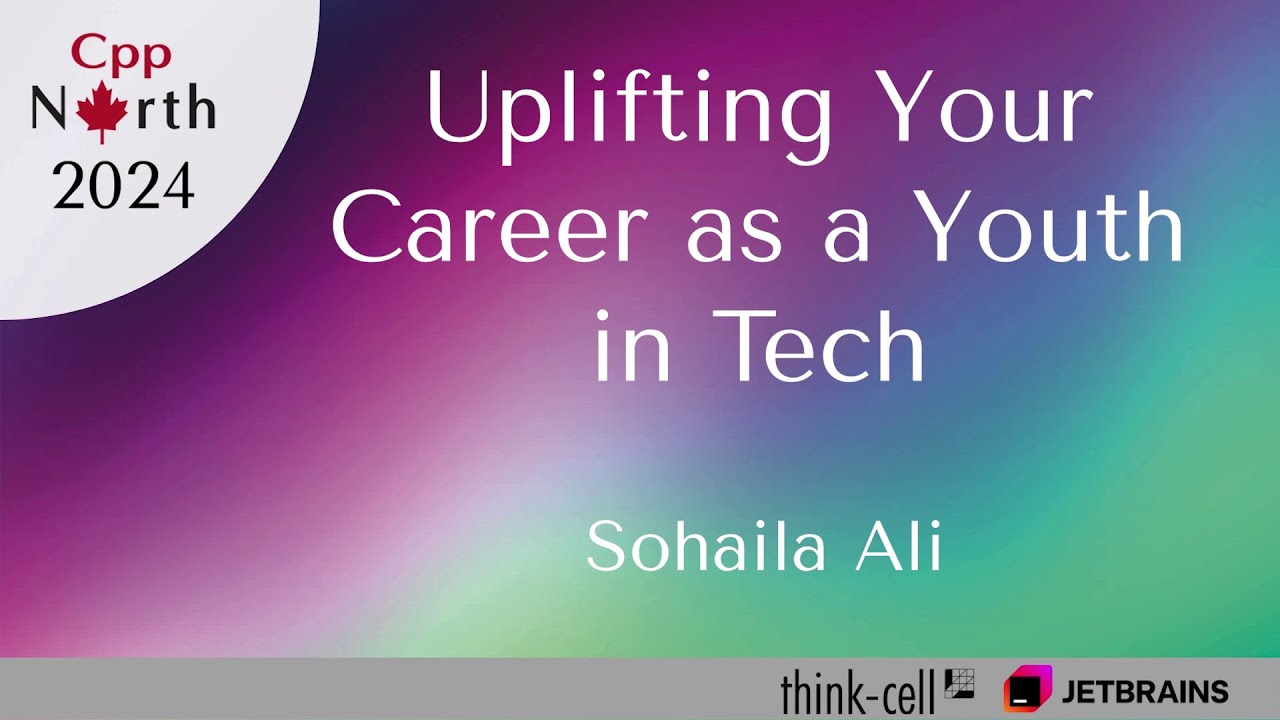Uplifting Your Career as a Youth in Tech - Sohaila Ali - YouTube