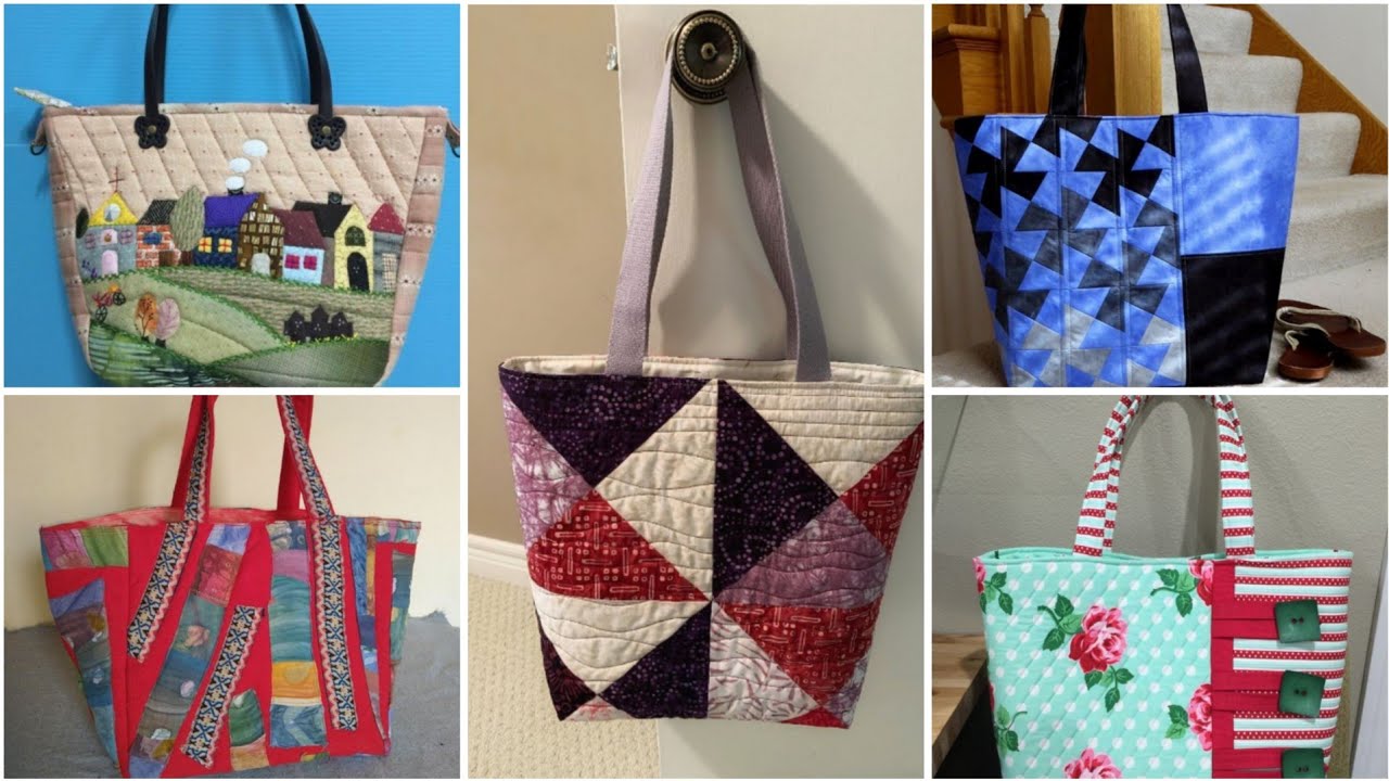 💥New simple handmade quilted patchwork handbags by pop up fashion 🌺 ...