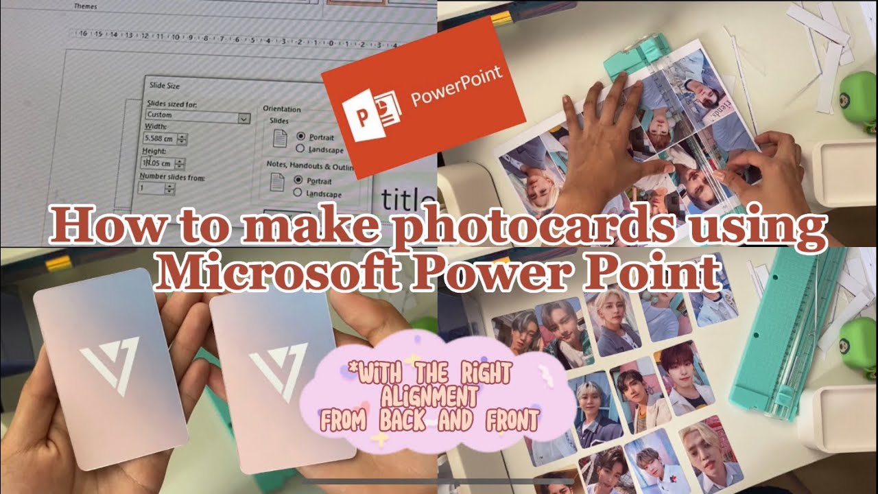 How To Make Kpop Photocards Using Microsoft Power Point Presentation How To Make Kpop Photocards Using Microsoft Power Point Presentation