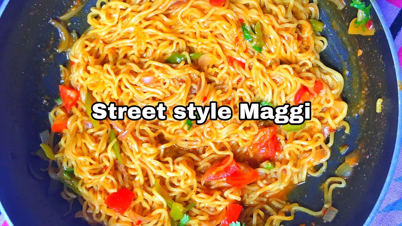 Street style Maggi recipe | schezwan maggi recipe | spicy maggi Masala ...
