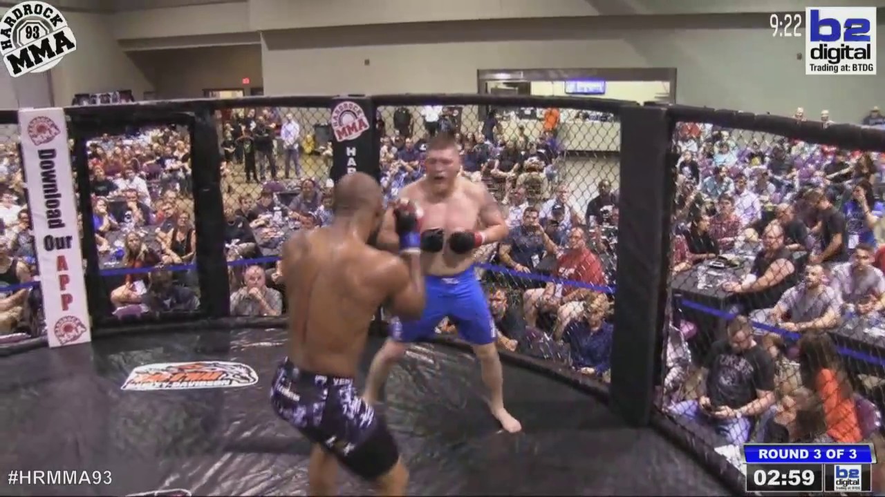 Hardrock MMA 93 Fight 7 Charles Dove vs Travis Conner 180 PRO part two ...