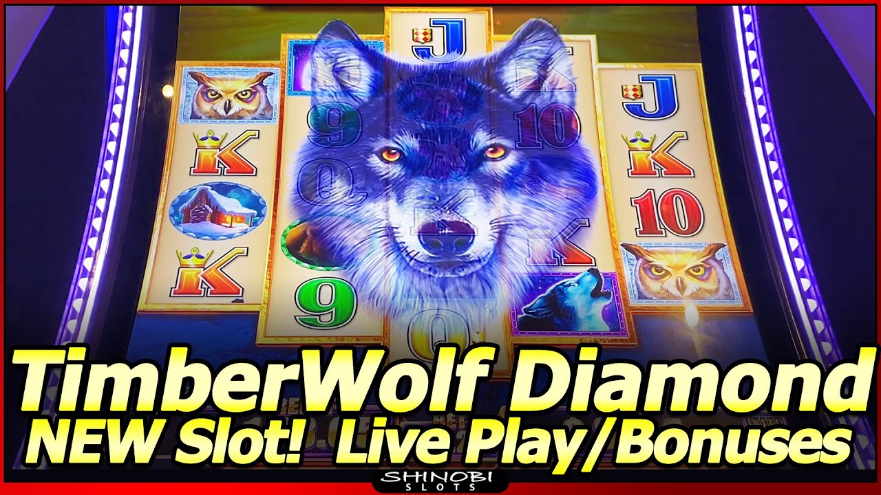 TimberWolf Diamond Slot Machine - NEW Slot! Live Play and 4 Free Spins ...