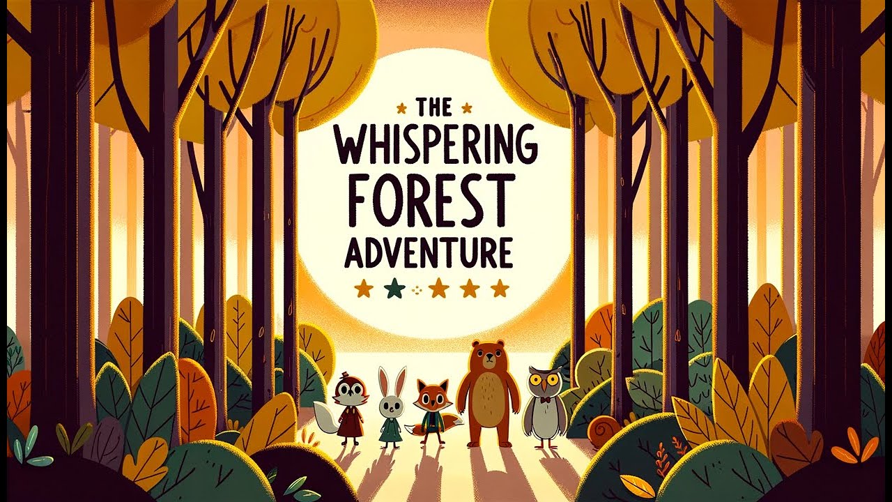 Whispering Forest Adventure | 5 mins | Bedtime Stories For Kids ...