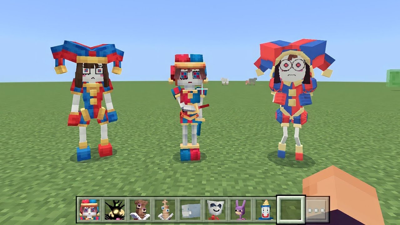Every Amazing Digital Circus Addon in Minecraft Pe - YouTube