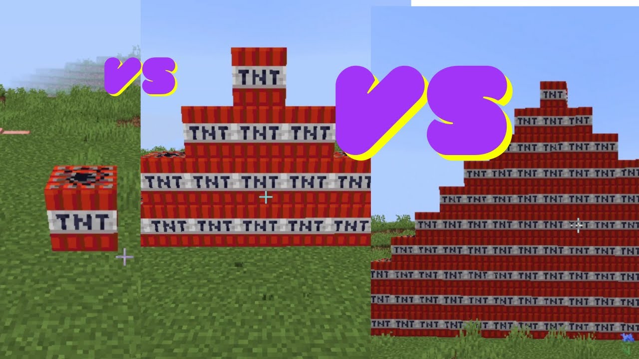 TNT Explosion | minecraft | - YouTube