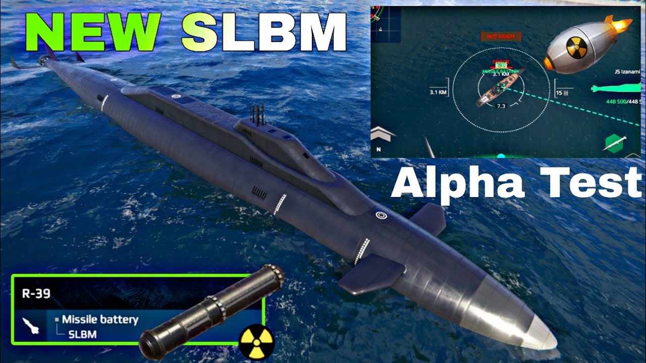 New R-39SLBM - Submarine Launched Ballistic Missile (SLBM) 🔥 Alpha Test ...