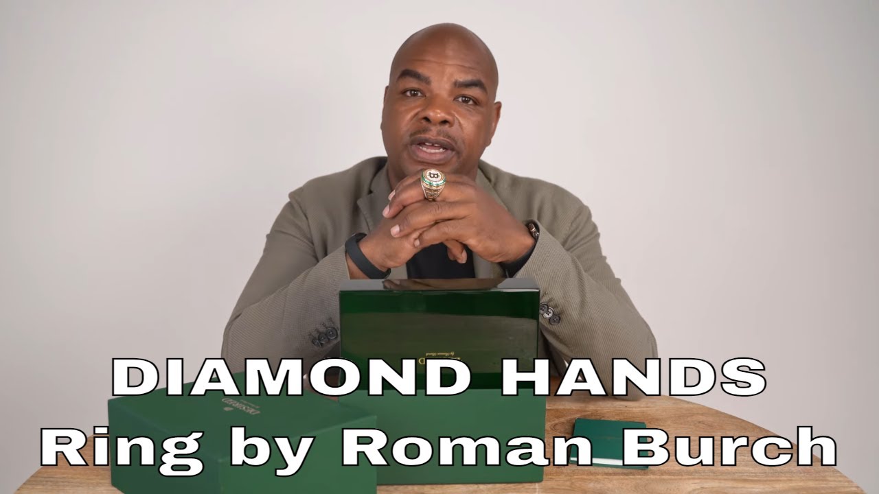 DIAMOND HANDS - Bitcoin Ring by Roman Burch (UNBOXING) - YouTube