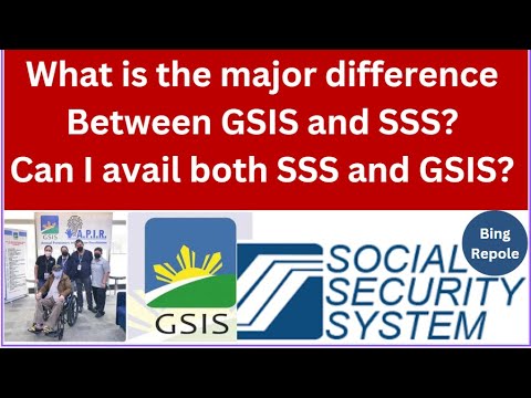 What Is The Major Difference Between GSIS And SSS? Can I Avail Both SSS ...