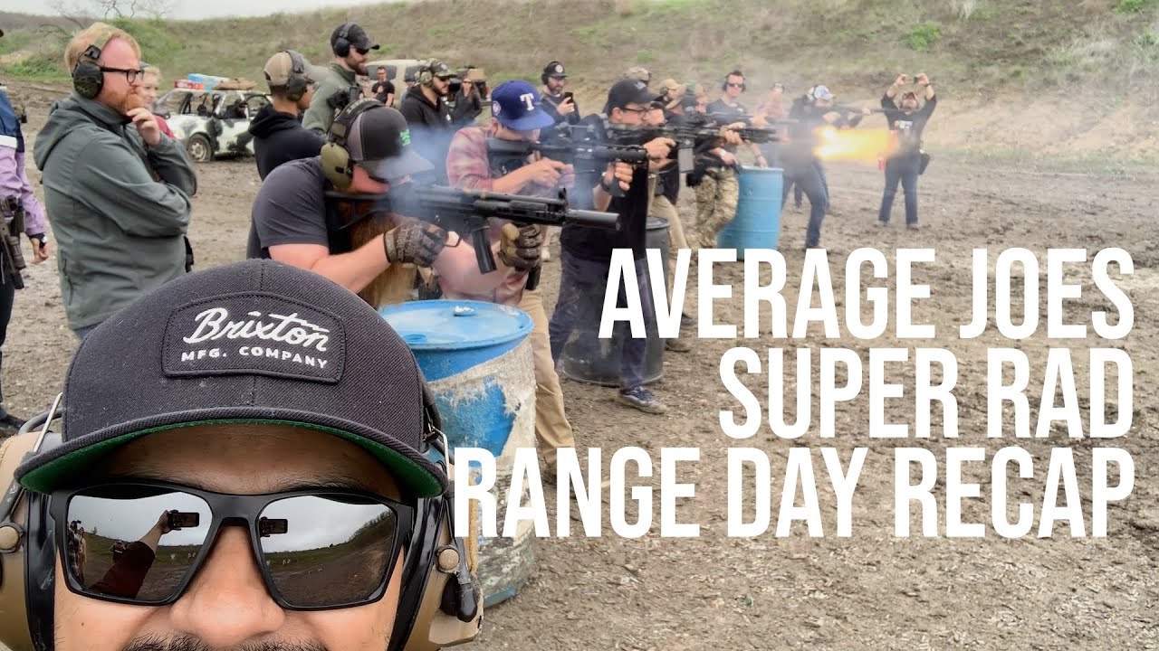 Average Joes Super Rad Range Day Recap - YouTube