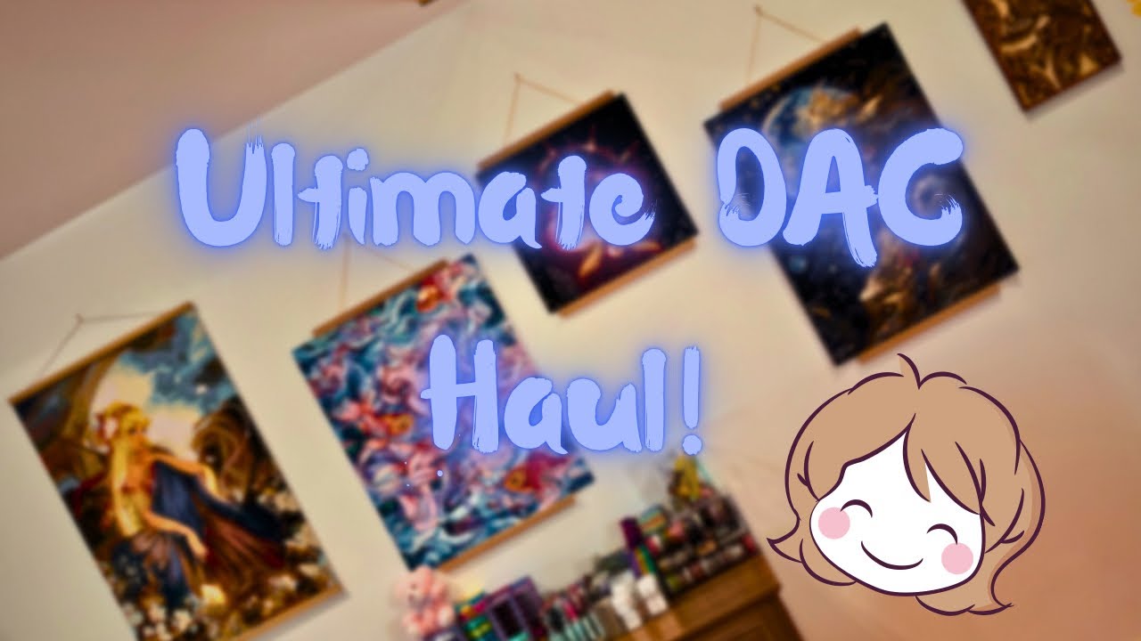 Ultimate DAC Haul! 3 Mystery Boxes PLUS 6 More Paintings! 😱😅 - YouTube