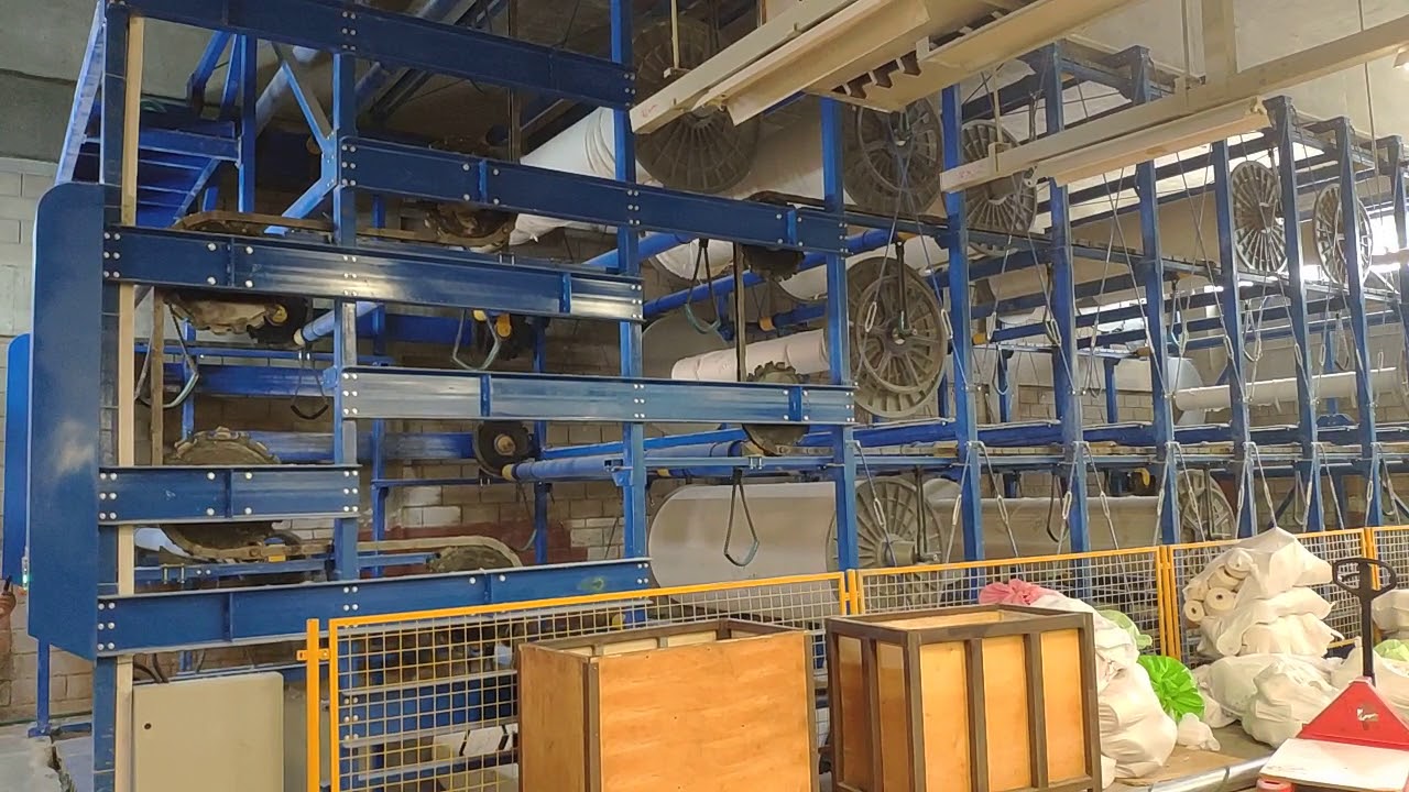 Suntech Beam Stacker In International Textile - YouTube
