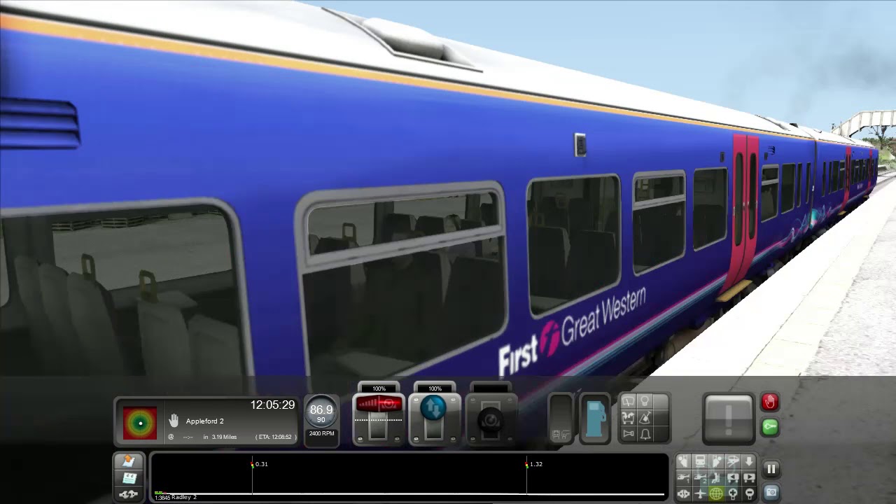 Train Simulator class 166 part 1 - YouTube