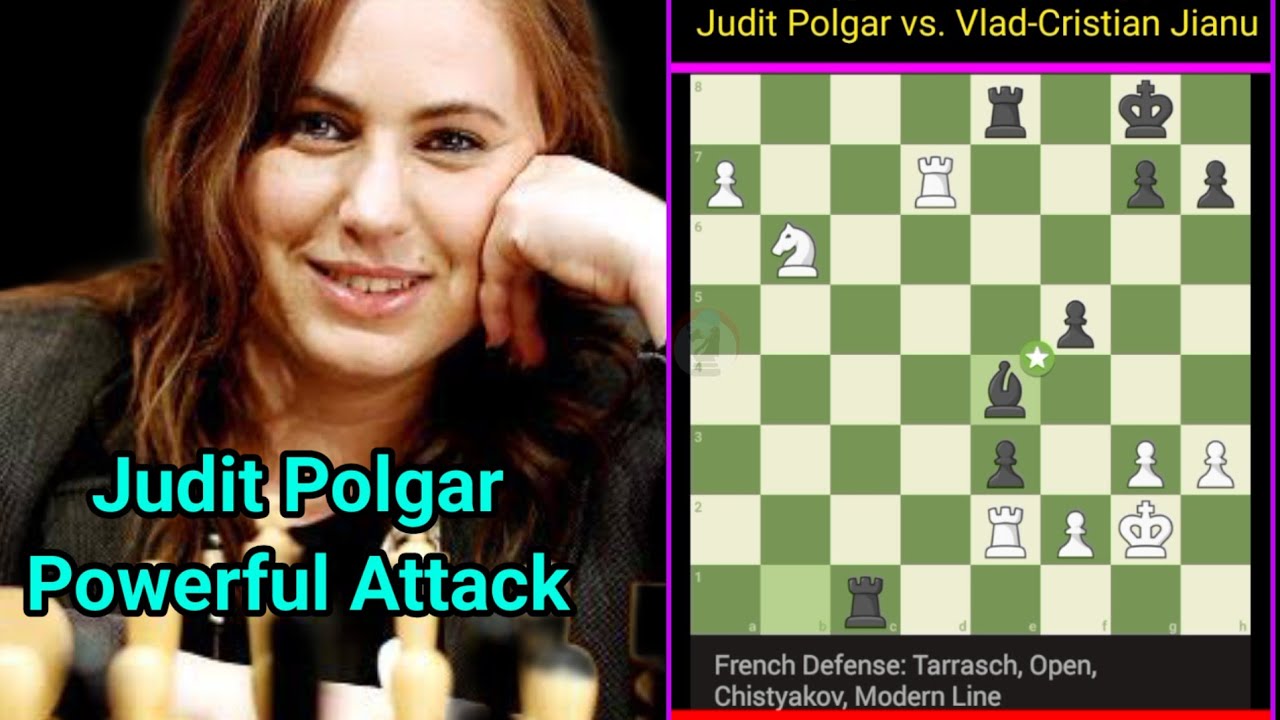 Judit Polgar's Silent Attack!!!!! - YouTube