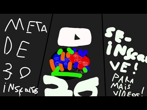 Oi gente meta de 30 inscritos porfavor se inscreve (também tutorial de ...