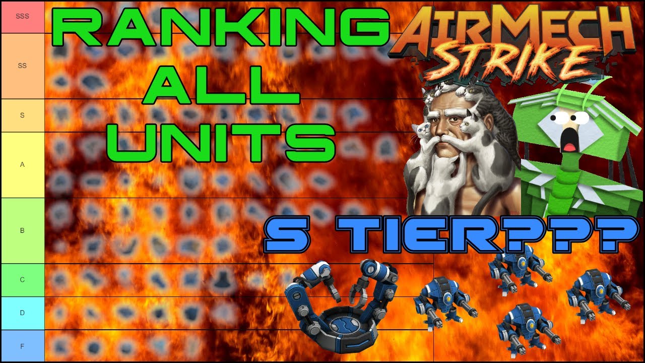 AirMech Unit Tier List: ALL TIME HISTORICAL LIST - YouTube