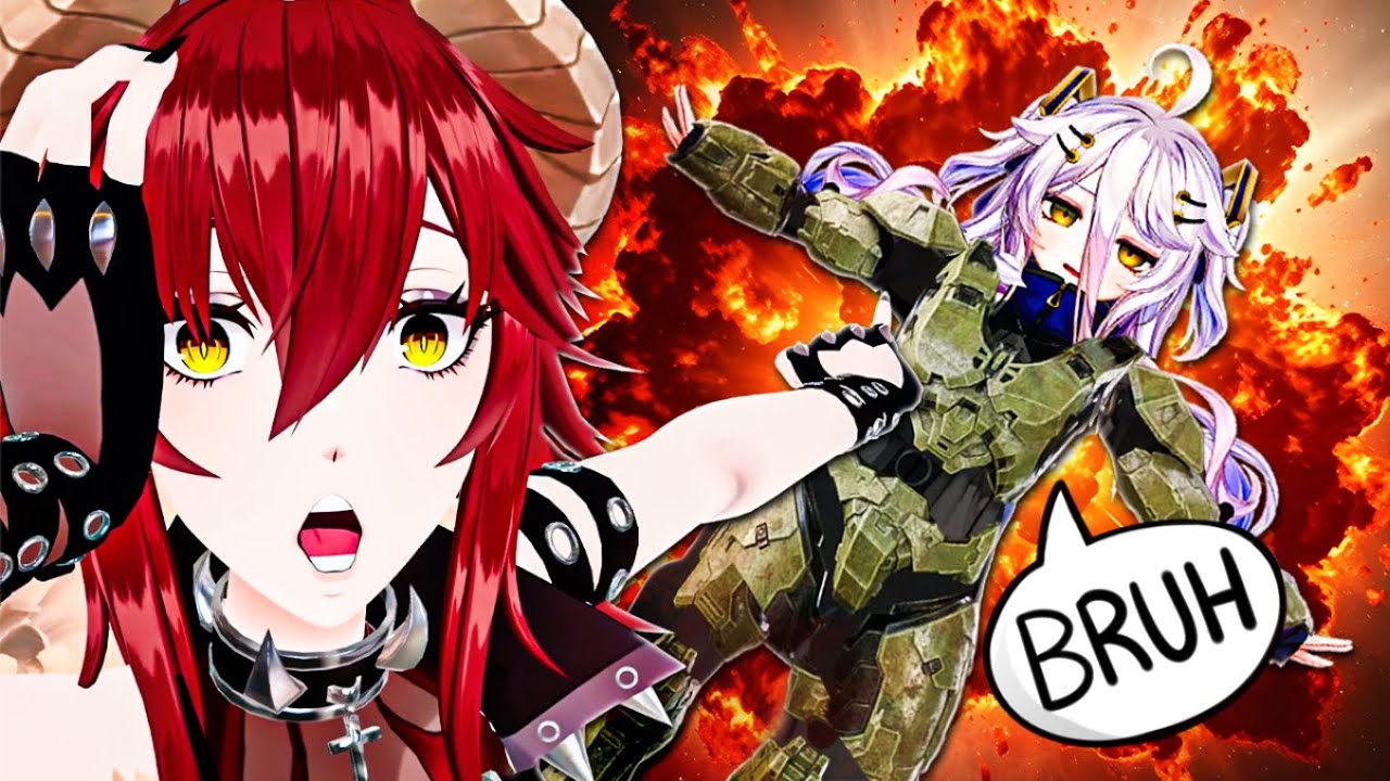when Zen made this VTUBER play Halo with her - YouTube